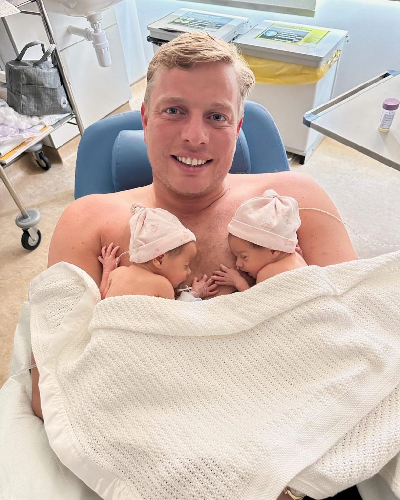 Apprentice star Tom Skinner welcomes twins as he reveals wife 'almost ...